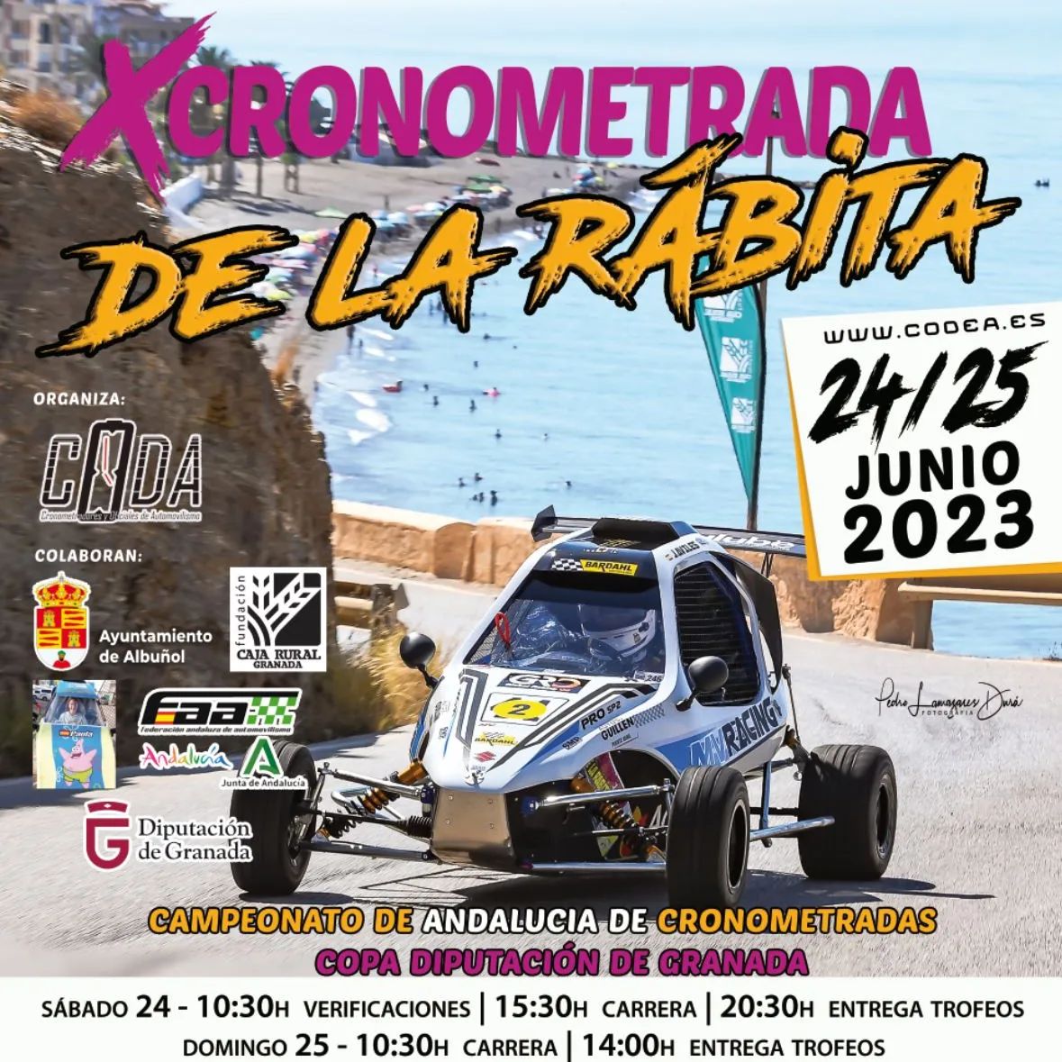 La X Cronometrada de La Rábita se disputará del 24 al 25 de junio en ...
