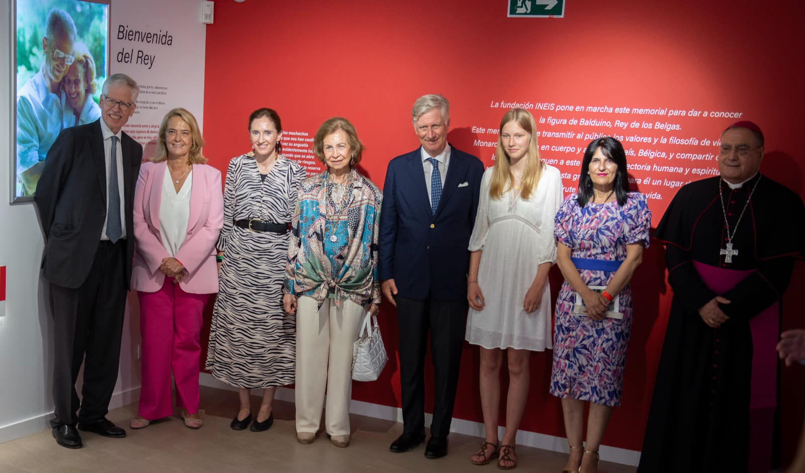 La Reina Doña Sofía y el Rey Felipe de Bélgica presiden los actos ...