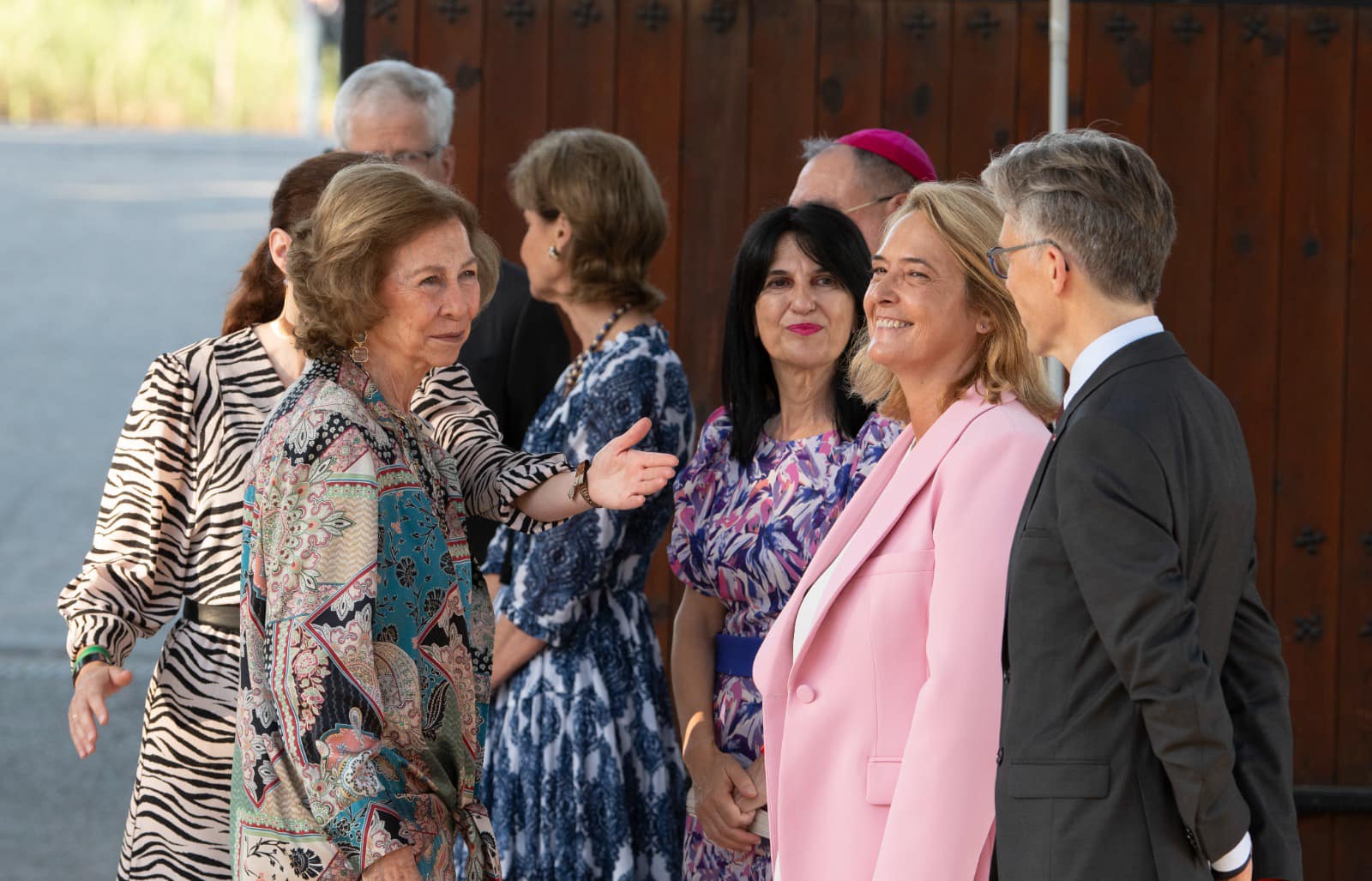 La Reina Doña Sofía y el Rey Felipe de Bélgica presiden los actos ...