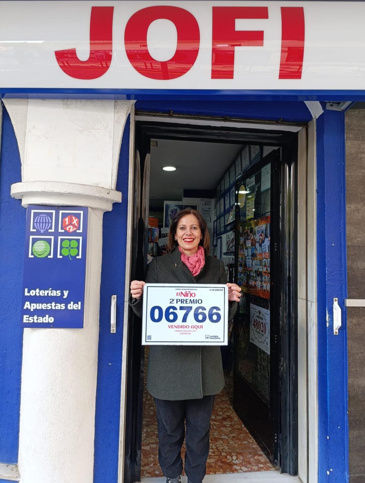 La suerte sigue ligada a la Librería Jofi en Almuñécar que ha vendido ...