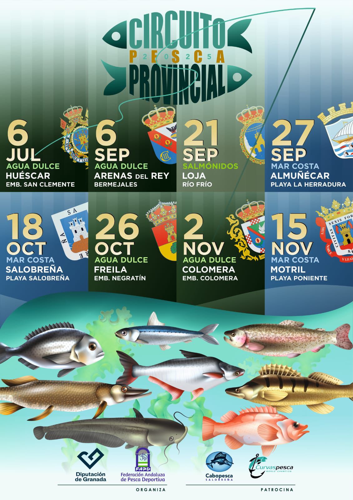 El Provincial de Pesca Diputación de Granada llega este 27 de ...